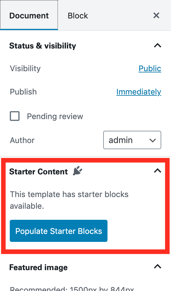 Starter Content | Web Platforms and Documentation